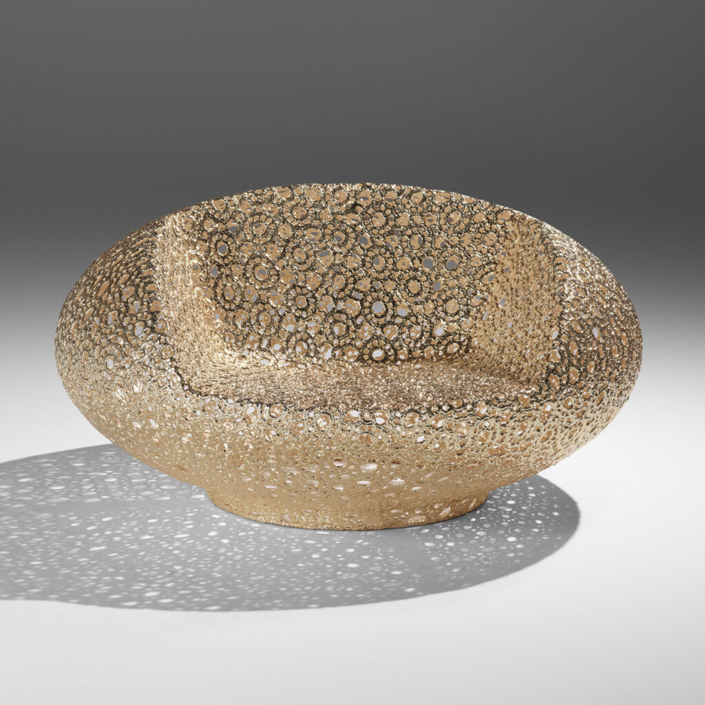Bon Bon Gold Chair by Marcel Wanders - Chairblog.eu